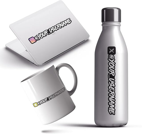 Custom Social Media Stickers